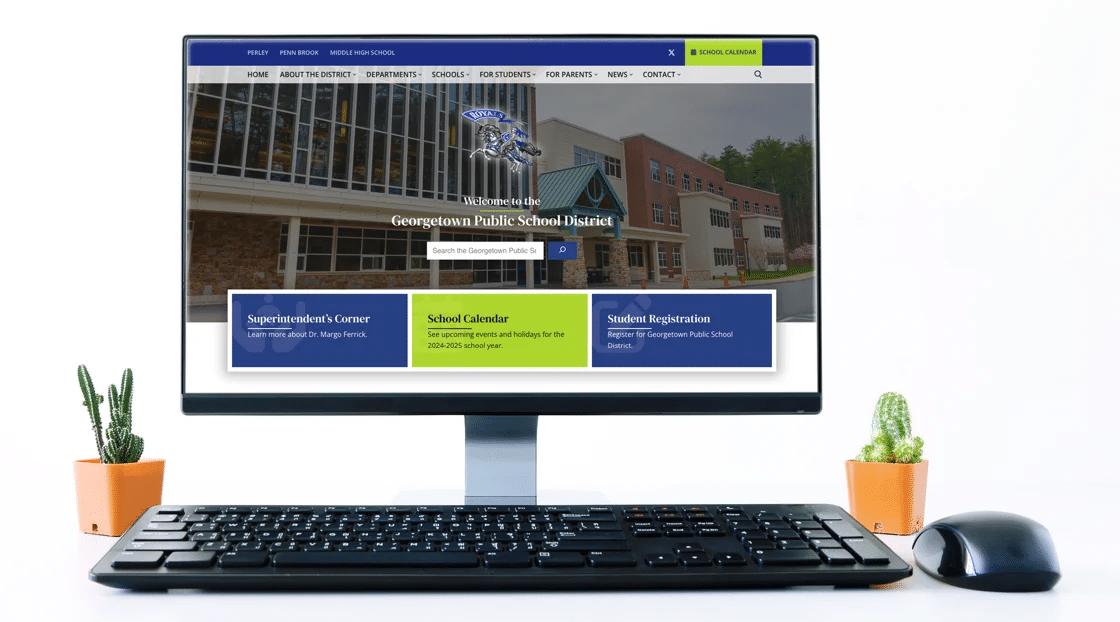 Georgetown Public Schools Launches New Website – Georgetown Public ...